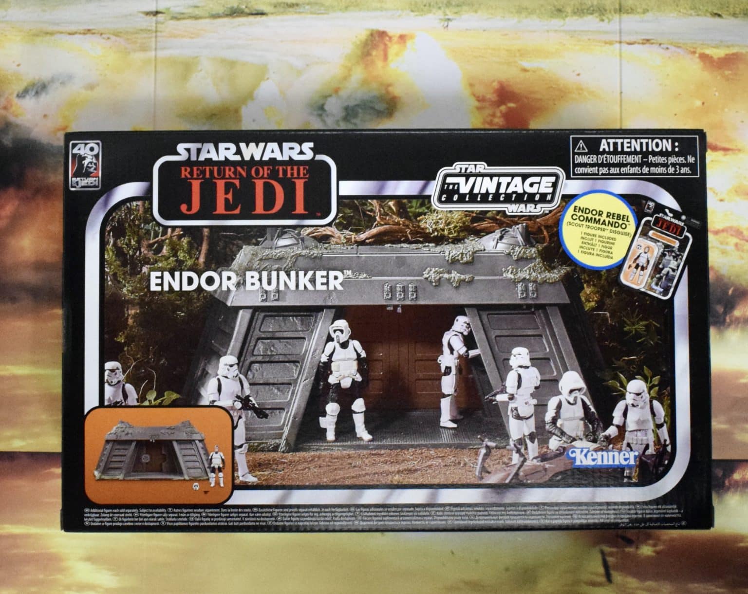 Star Wars The Vintage Collection Return Of The Jedi Endor Bunker & Nik ...