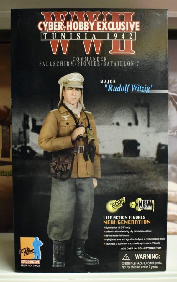 1/6 Scale Dragon WWII German Cyber-Hobby Exclusive Major Rudolf Witzig ...