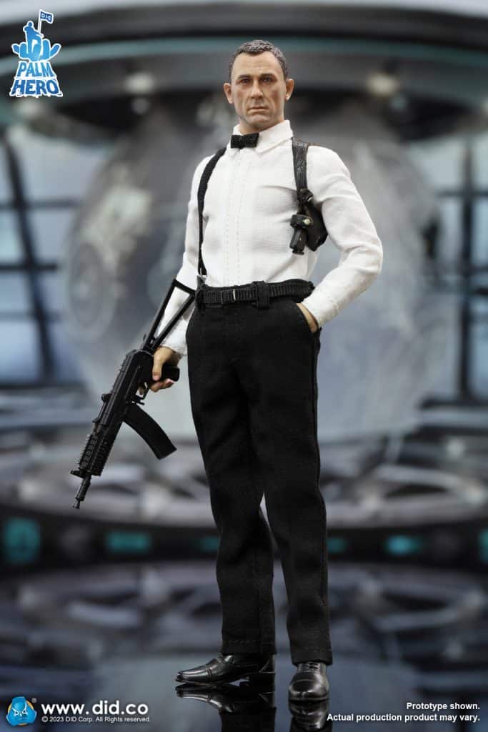 1/12 Scale 6 Inch Palm Hero Series Modern British MI6 Agent Jack Suit ...