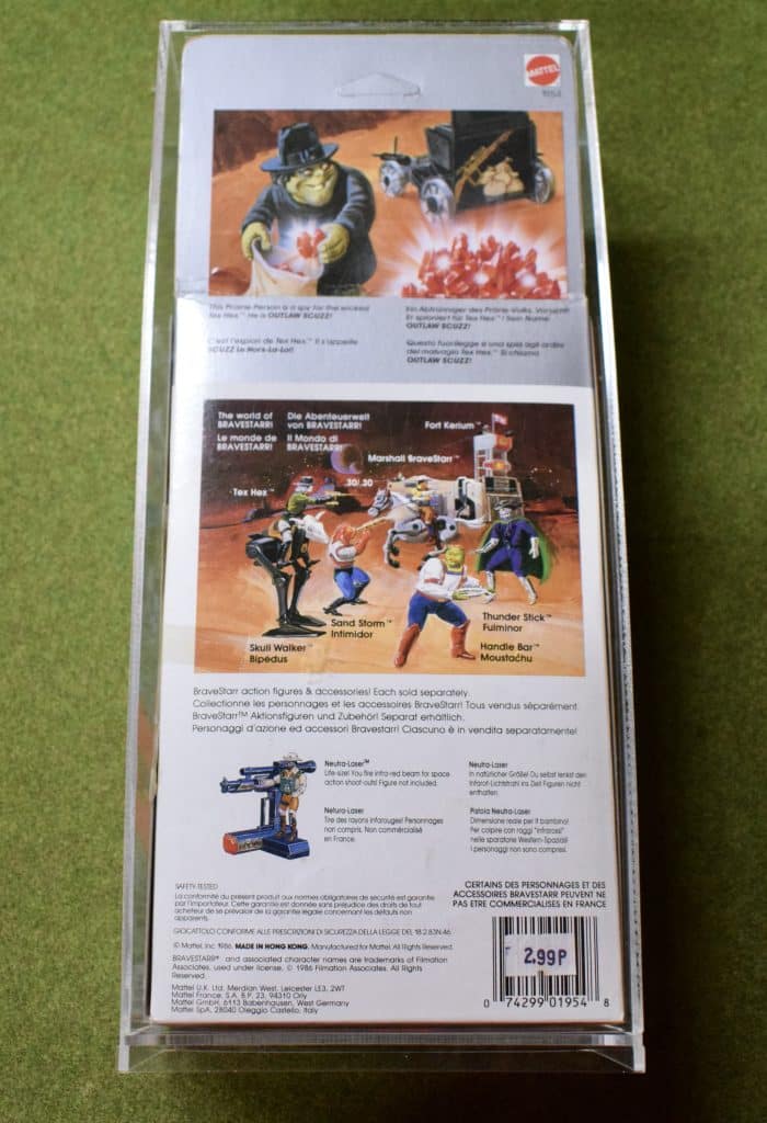 Mattel BraveStar Outlaw Scuzz - Modellers Loft
