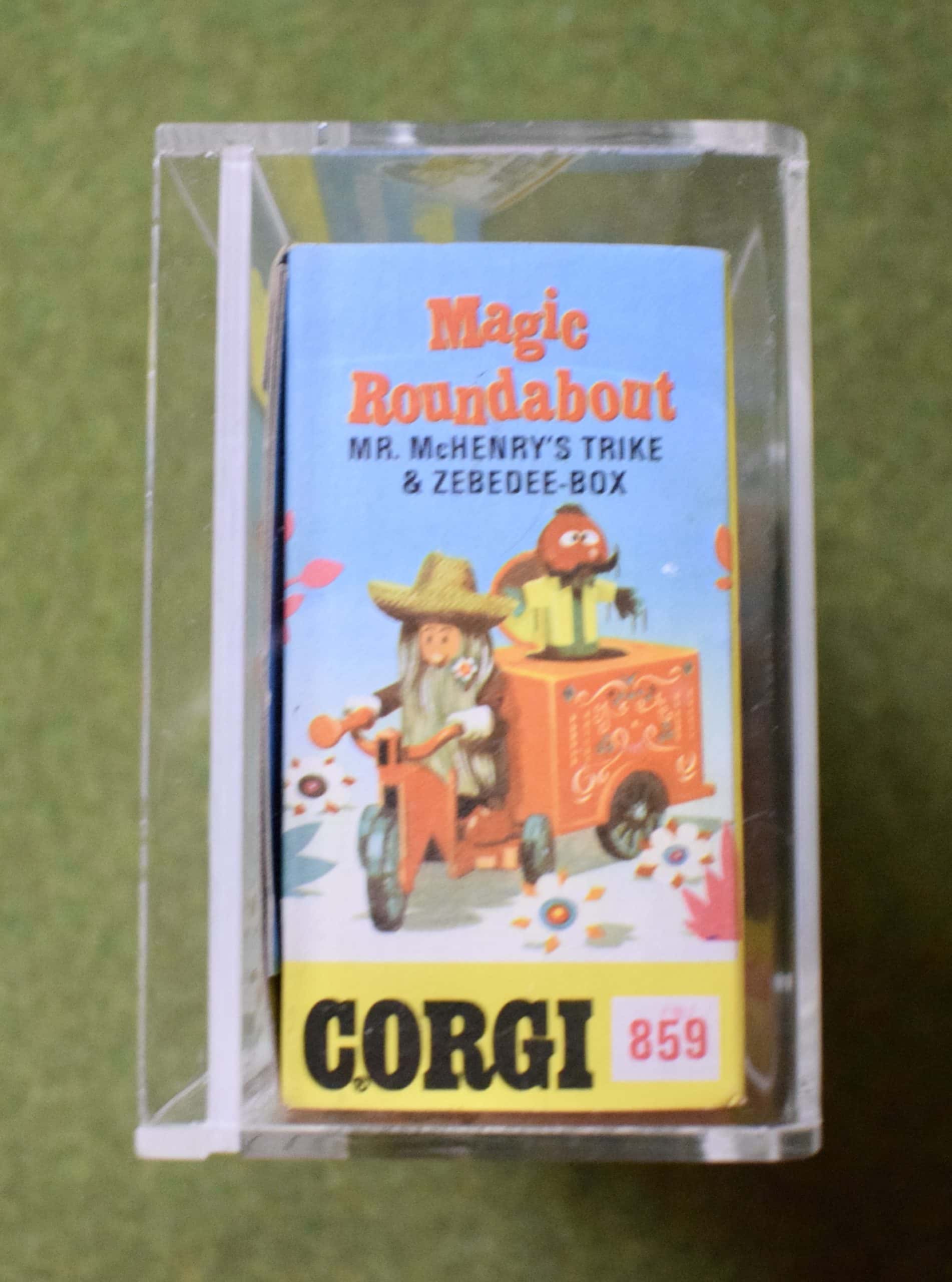 Corgi Magic Roundabout Mr McHenrys Trike And Zebadee-Box 859 ...