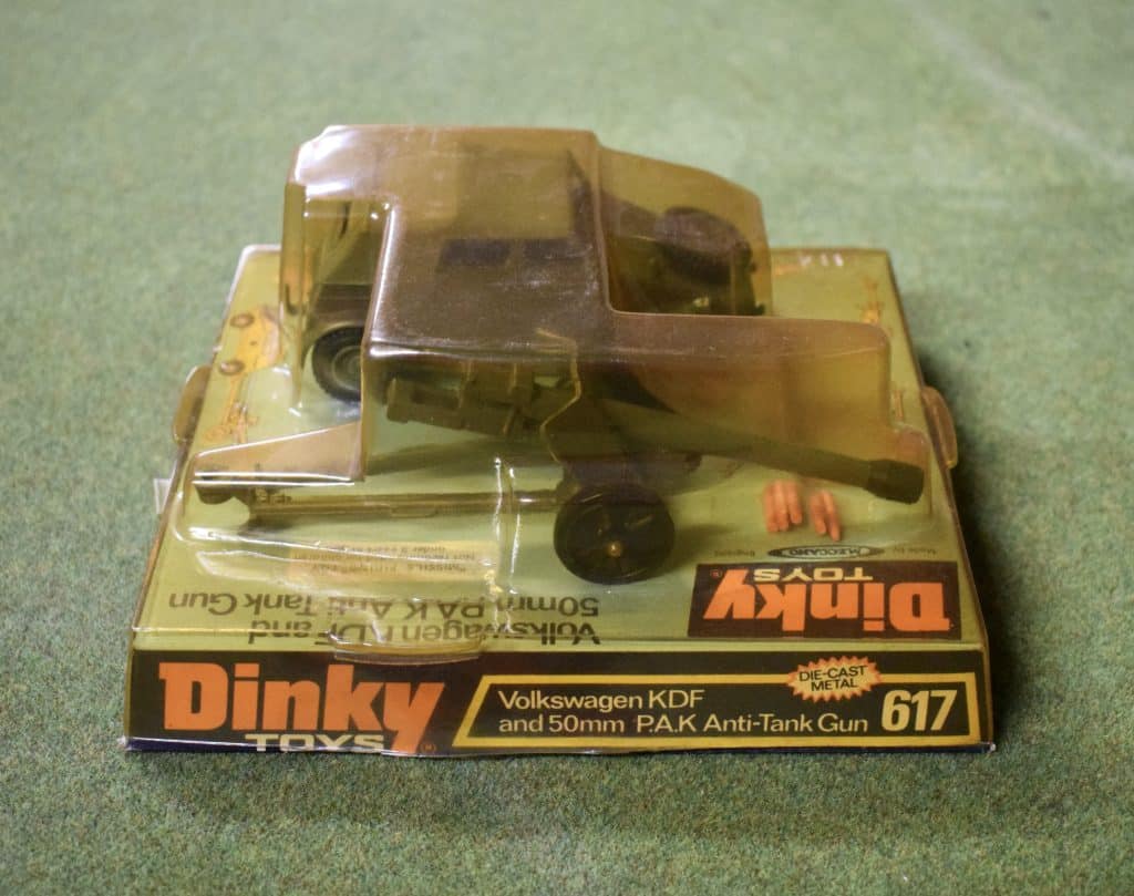 Dinky Toys Volkswagen KDF And 50mm P.A.K. Anti-Tank Gun 617 - Modellers ...