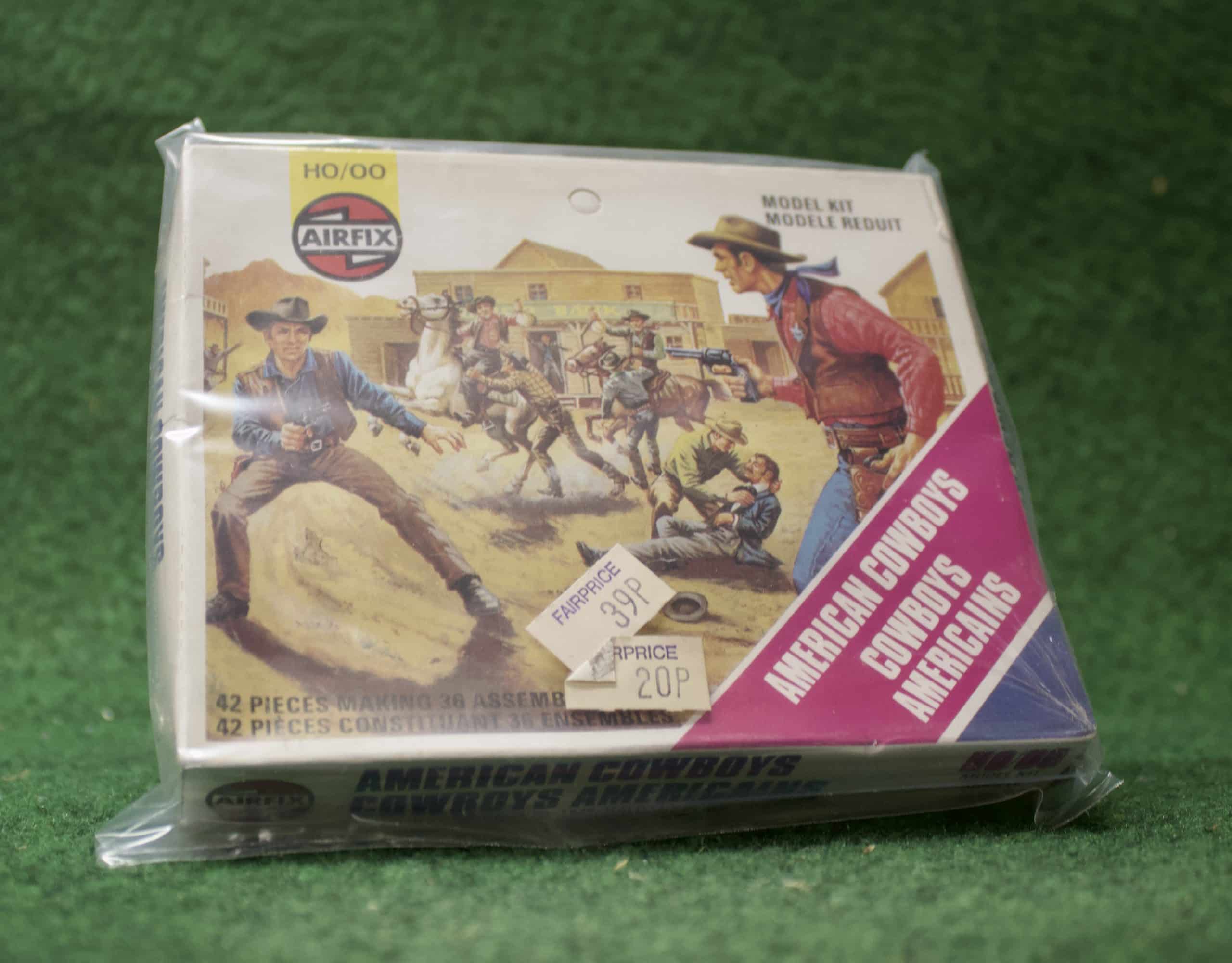 Airfix HO And OO American Cowboys 01707-7 Sealed Shop Stock - Modellers ...