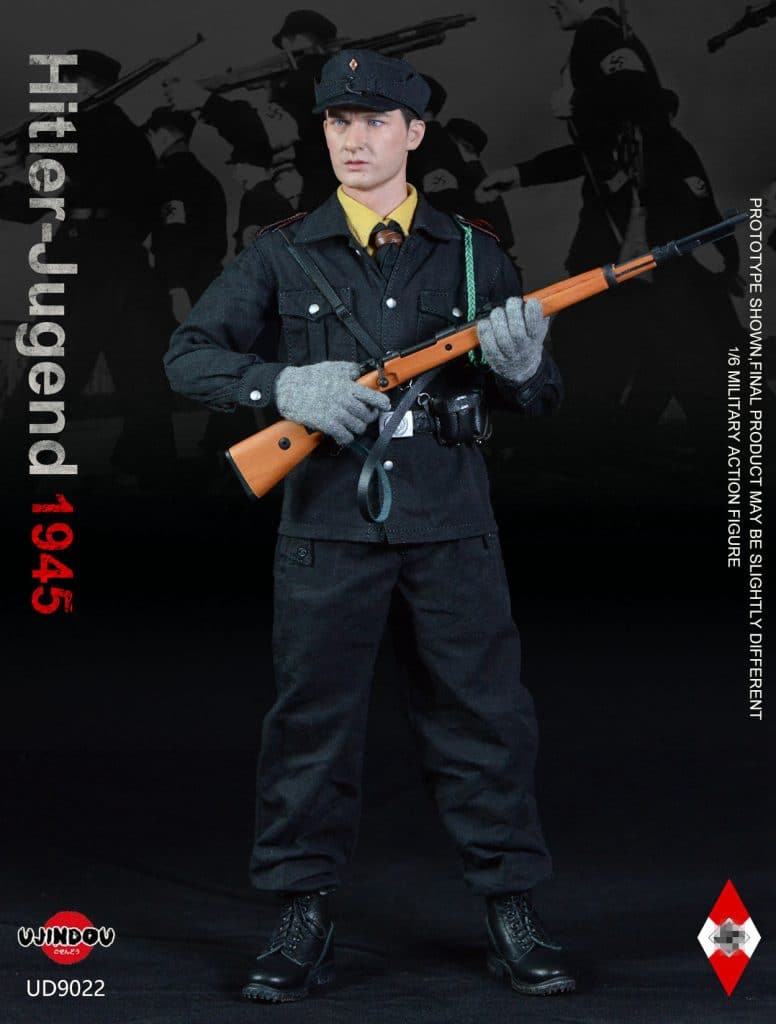 1/6 Scale Ujindou WW II German Hitler-Jugend 1945 Hitler Youth Ash ...