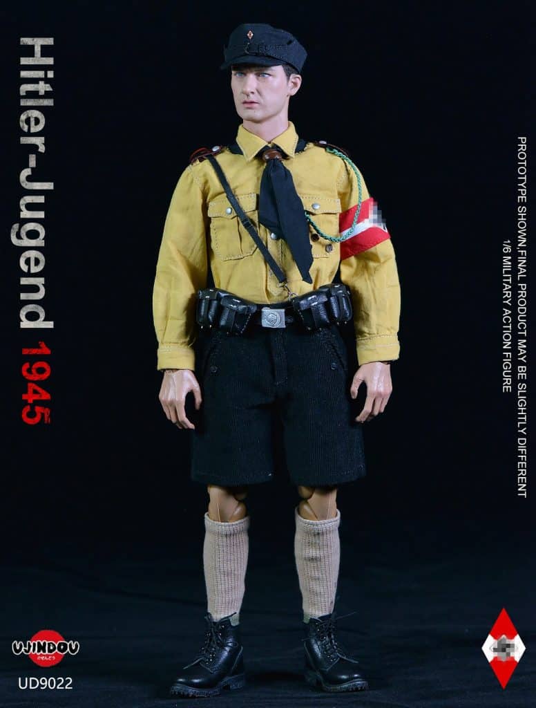 1/6 Scale Ujindou WW II German Hitler-Jugend 1945 Hitler Youth Ash ...