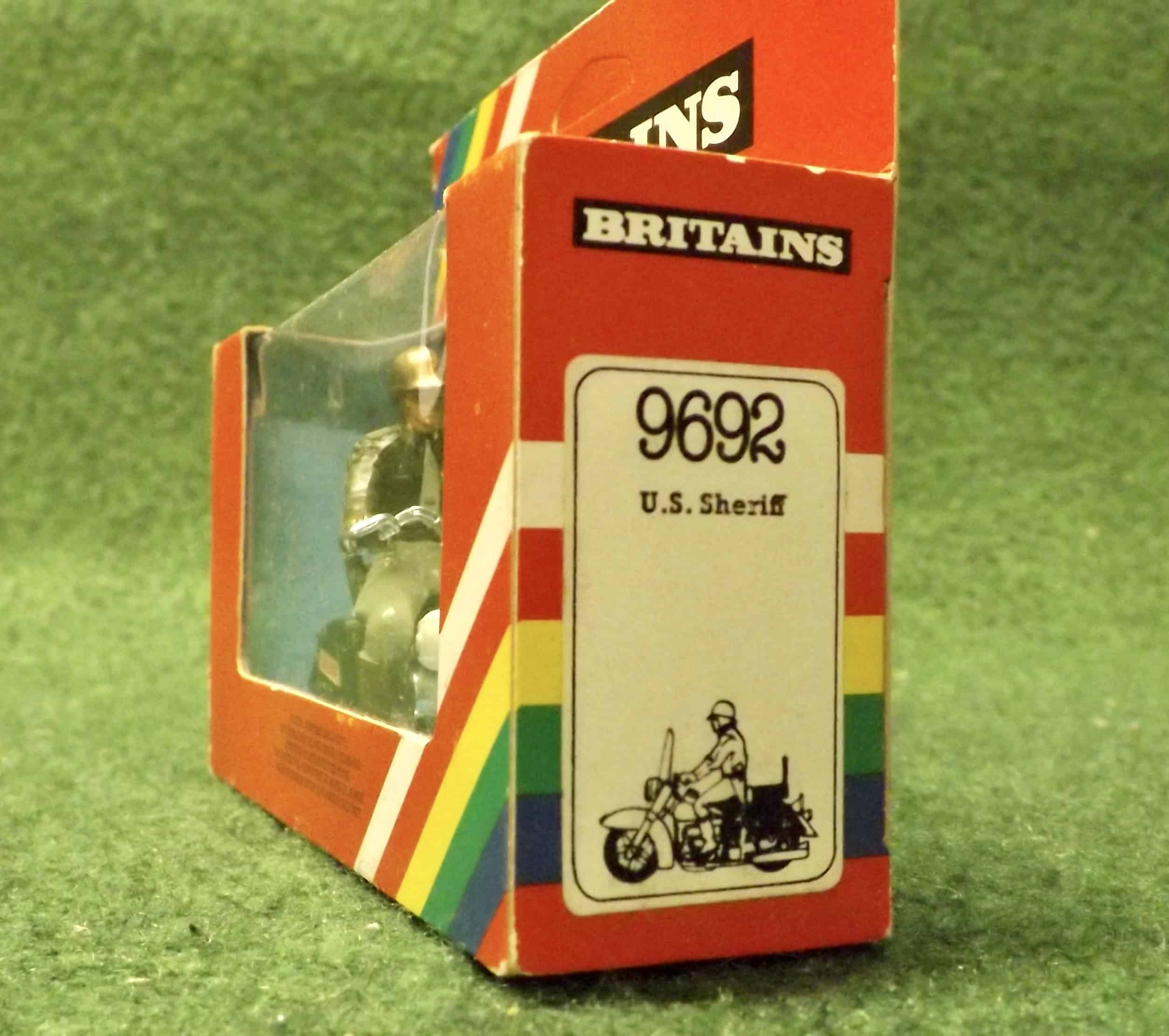 Britains Motorcycles US Sheriff 9692 - Modellers Loft