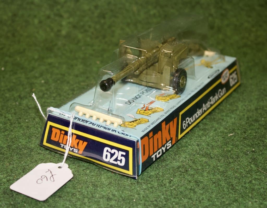 Dinky Toys 6 Pounder Anti-Tank Gun 625 - Modellers Loft