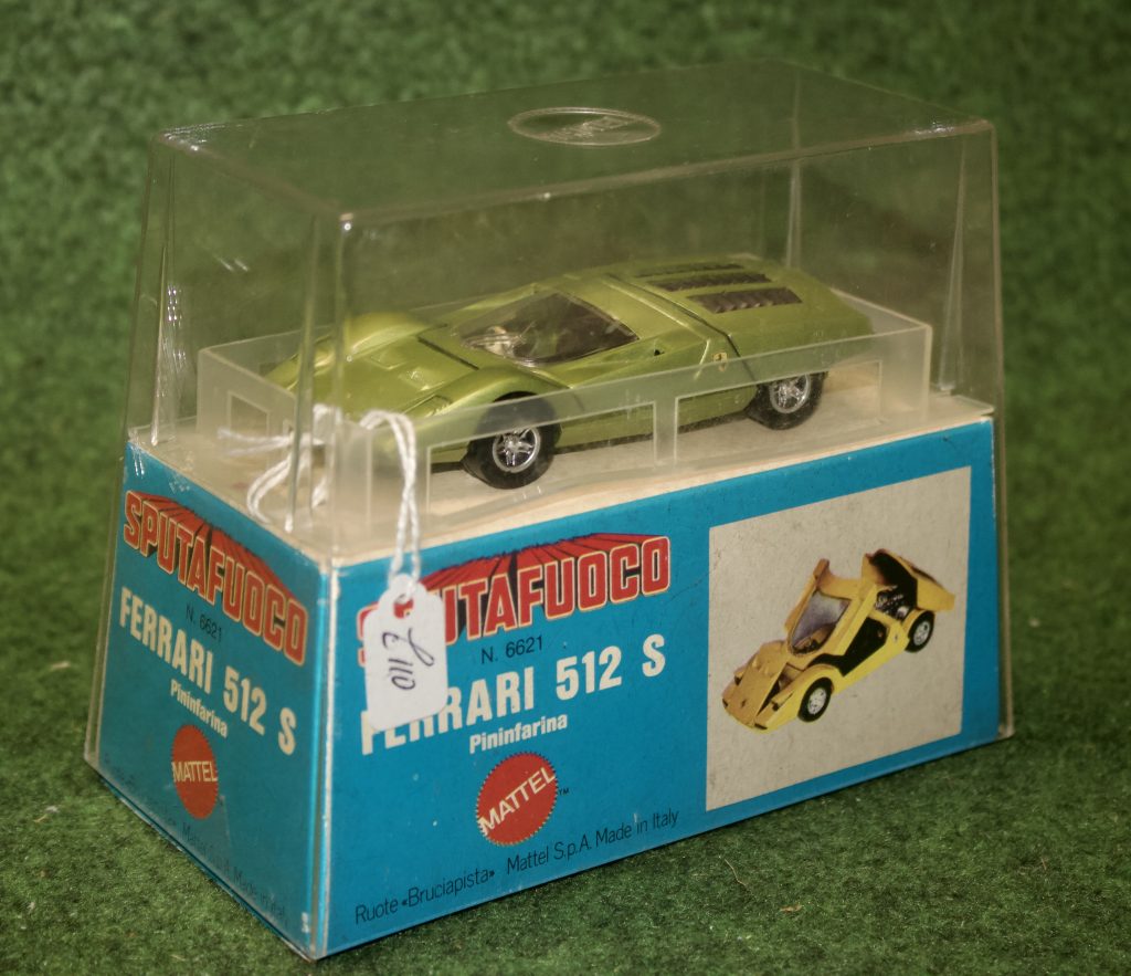 Mattel Sputafuoco No 6621 Ferrari 512 S - Modellers Loft