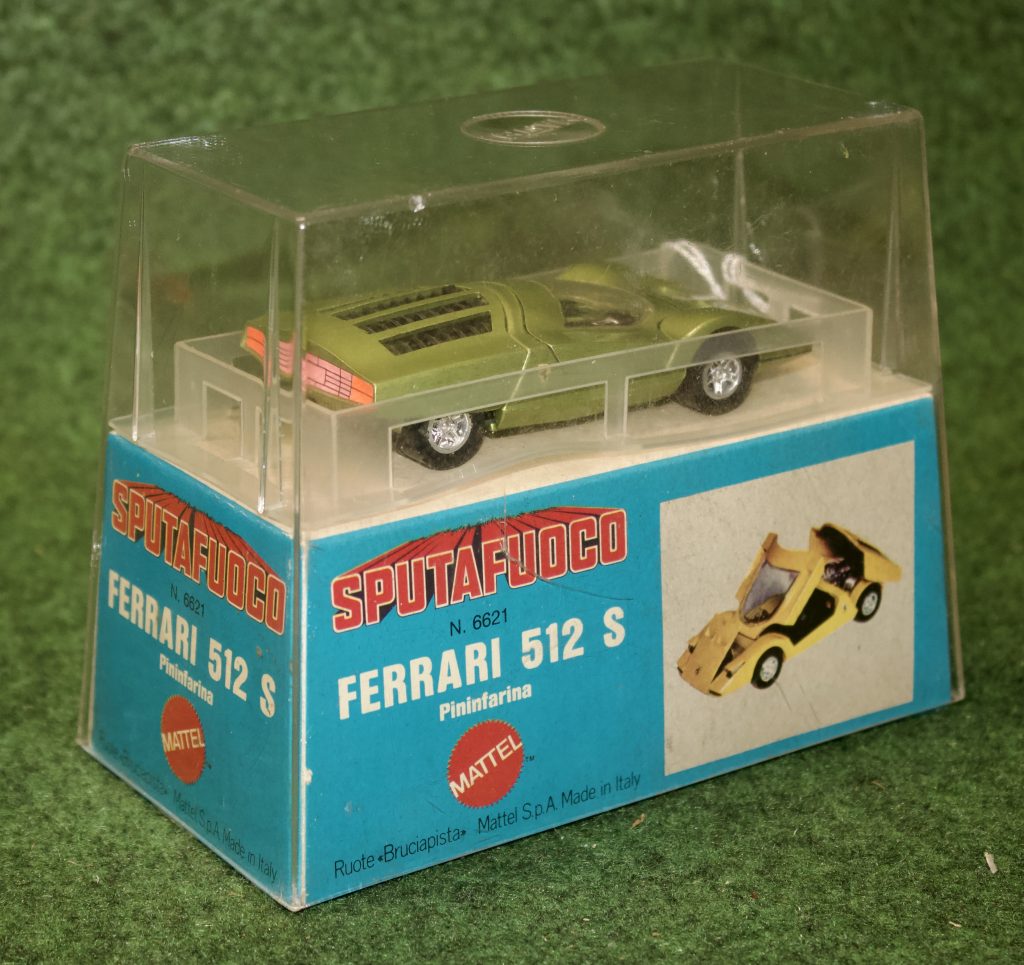 Mattel Sputafuoco No 6621 Ferrari 512 S - Modellers Loft