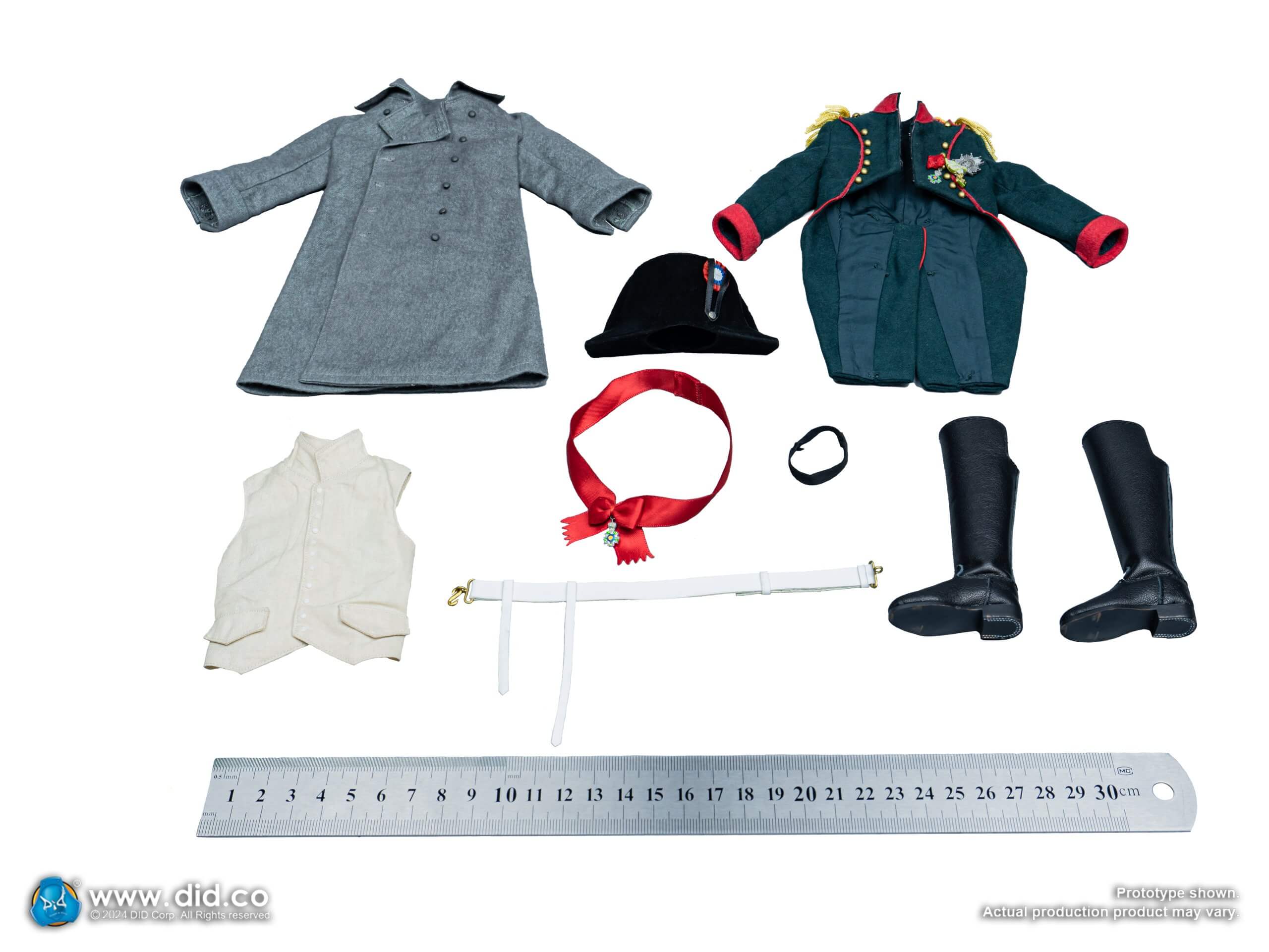 1/6 Scale Dragon In Dreams DID Napoleonic Costume Set for Napoleon ...
