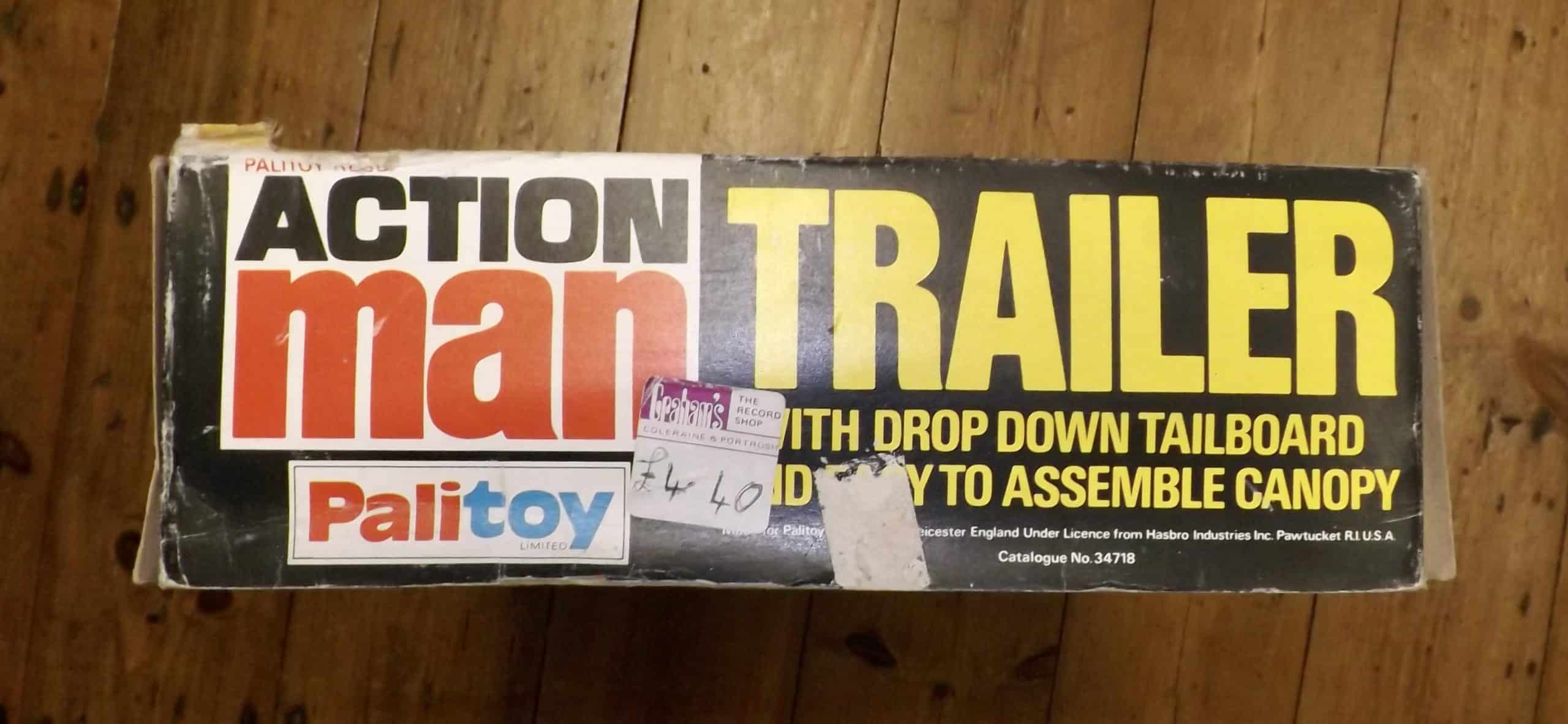 Vintage Action Man Trailer With Instructions - Modellers Loft